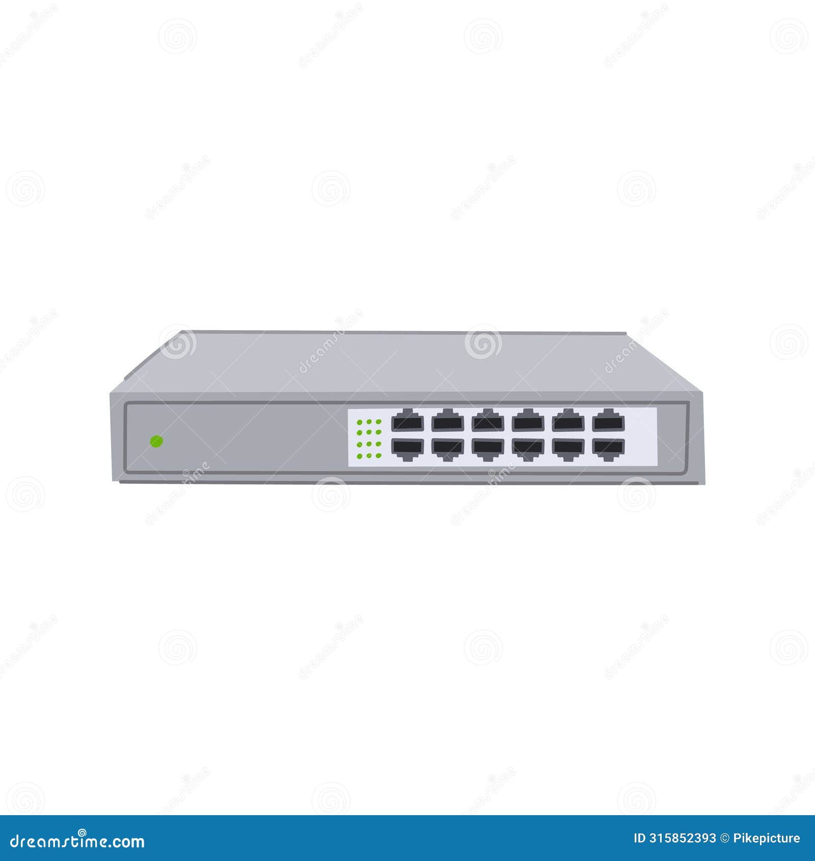 Lan Network Switch Cartoon Vector Illustration | CartoonDealer.com ... Lan Network Switch Cartoon Vector Illustration | CartoonDealer.com ...