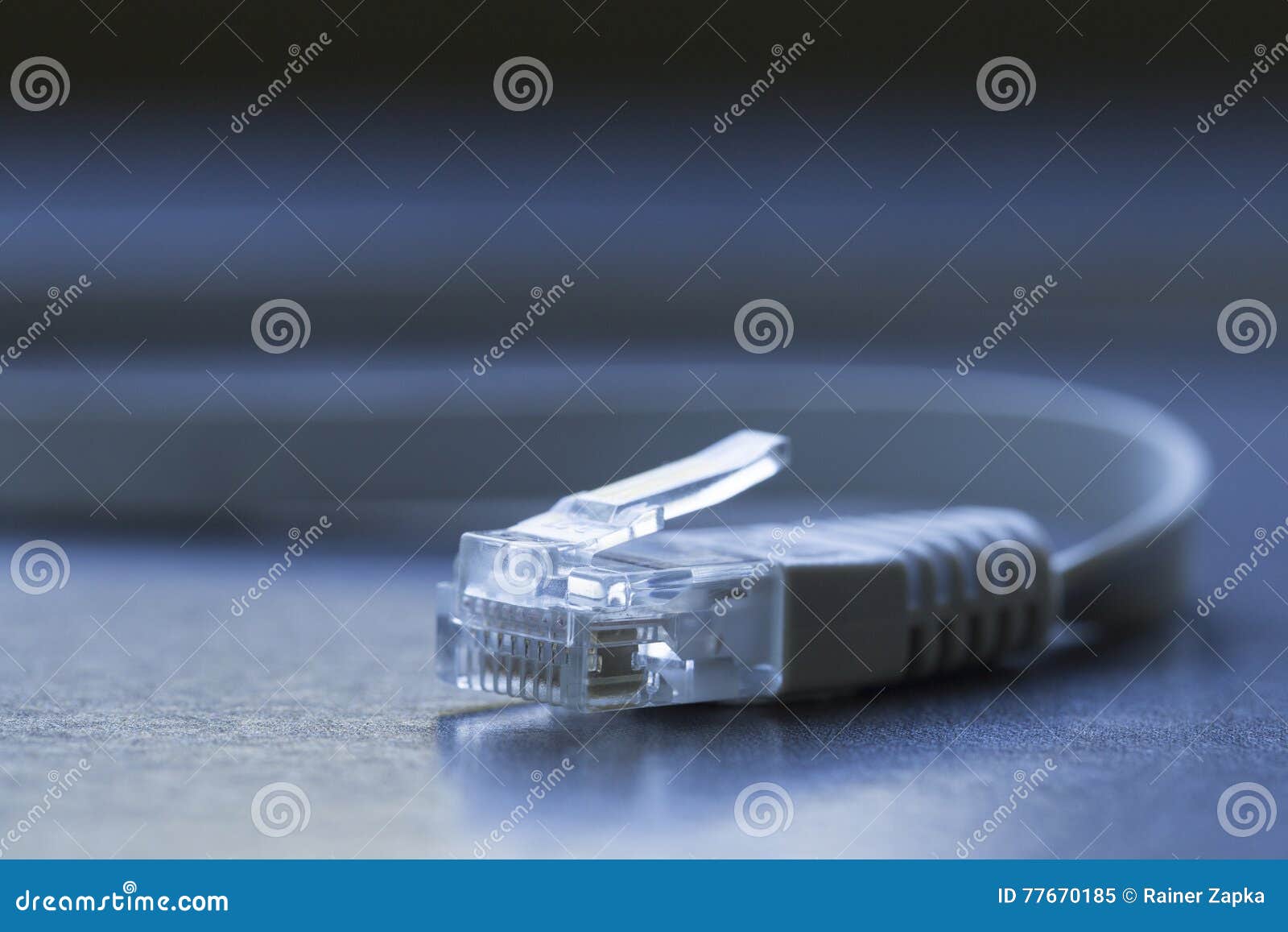 Lan-Stecker stockbild. Bild von bedienung, terminal, system - 77670185