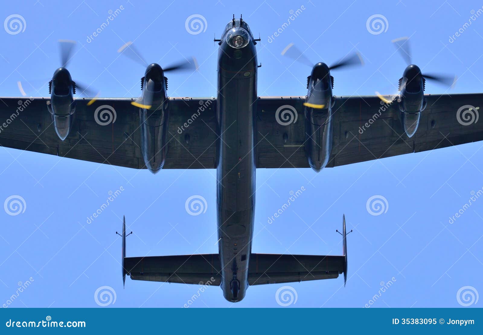 Lancaster Underside stock image. Image of battle, engineering - 35383095