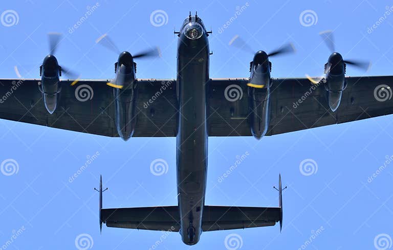 Lancaster Underside stock image. Image of battle, engineering - 35383095