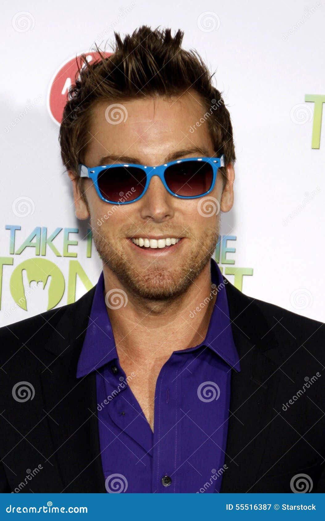 Lance Bass redactionele fotografie. Image of film, ster - 55516387