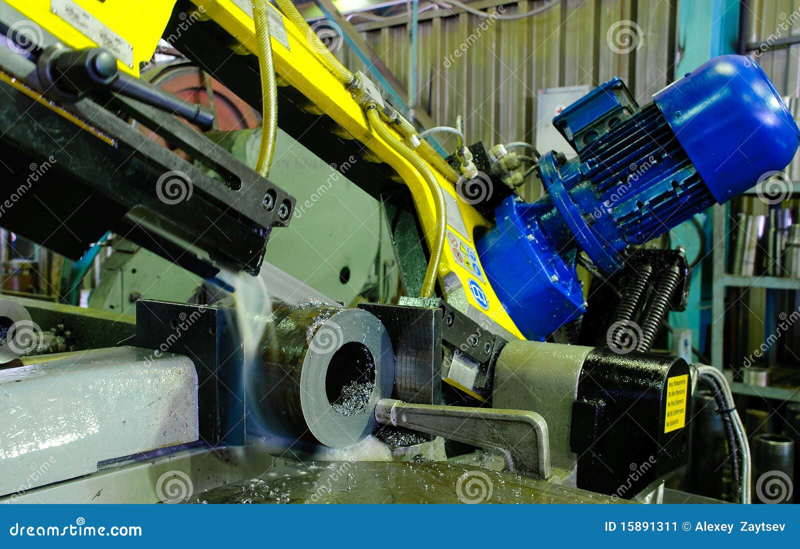 Lance cutting metal stock image. Image of tool, lathe - 15891311