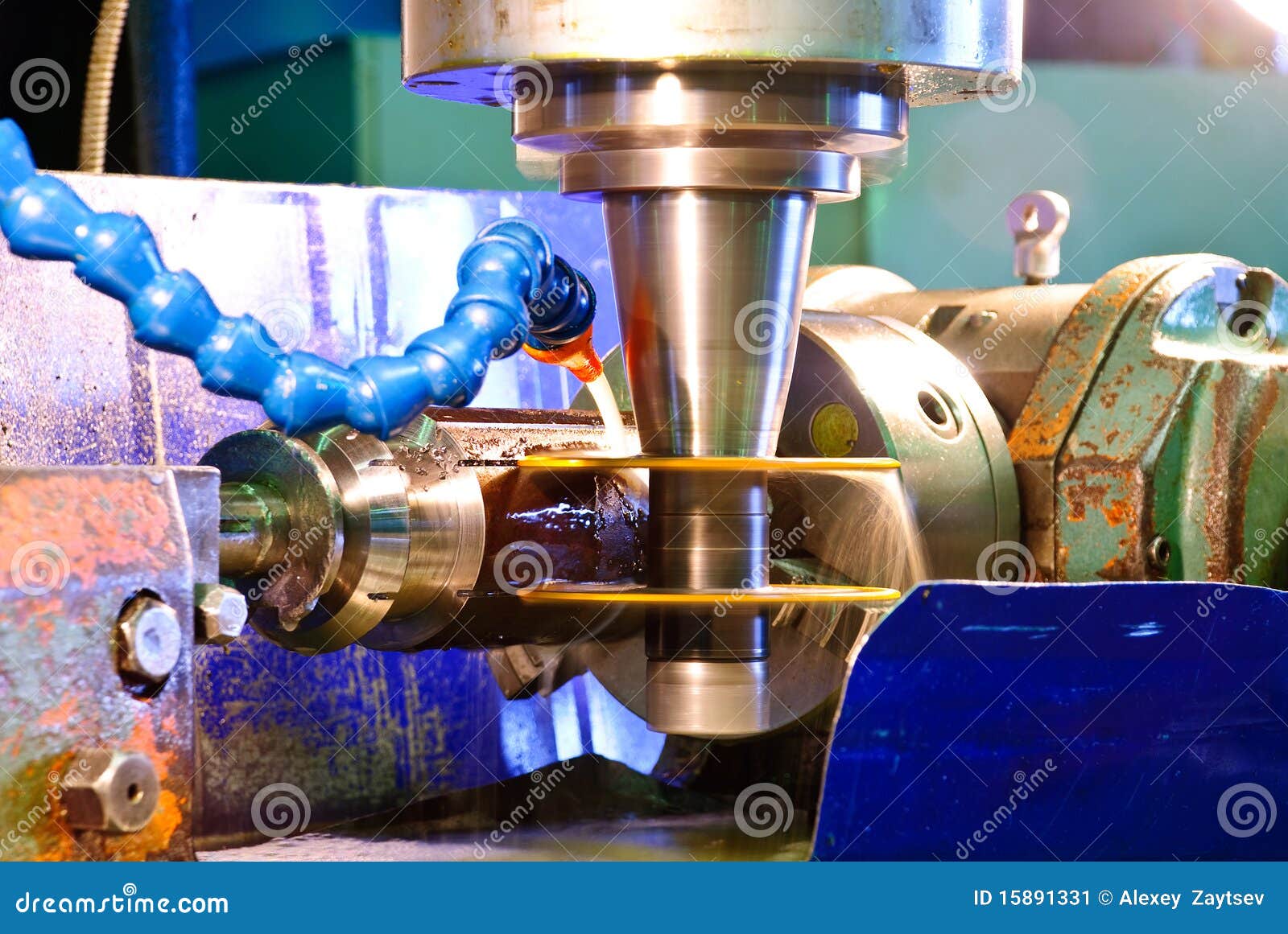 Lance Cutting Metal Stock Image | CartoonDealer.com #15891331