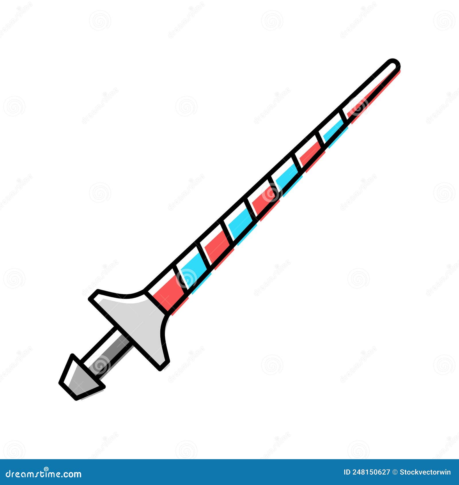 Lance Medieval Color Icon Vector Illustration Stock Vector ... Lance Medieval Color Icon Vector Illustration Stock Vector ...