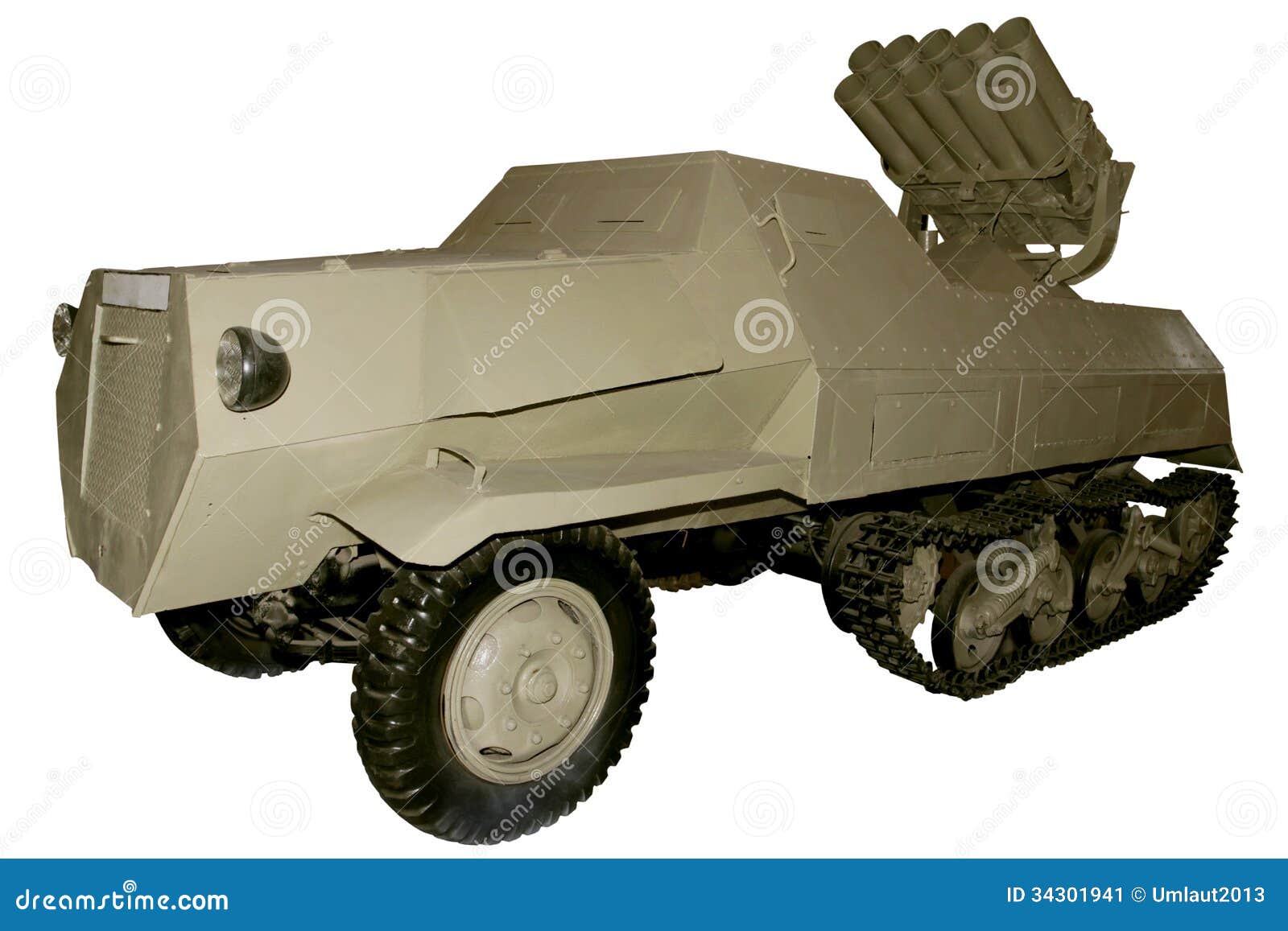 Lance-roquettes De Half-track Image stock - Image du guerre, machine ...