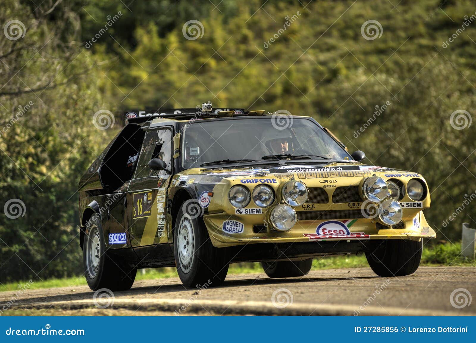 Lancia Delta S4 editorial photo. Image of carrera, marino - 27285856