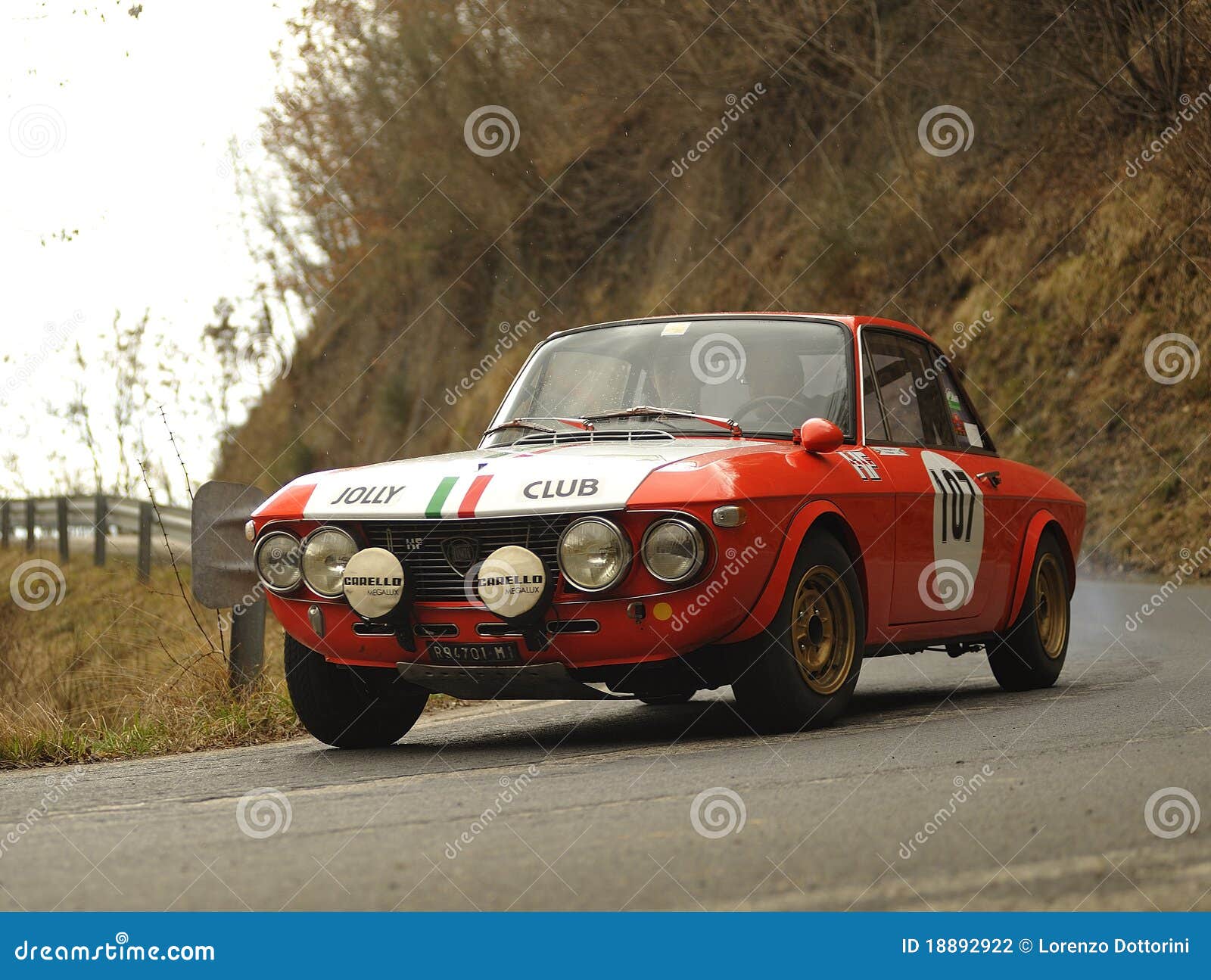 Lancia Fulvia HF 1.6 Rally editorial photography. Image of action ...