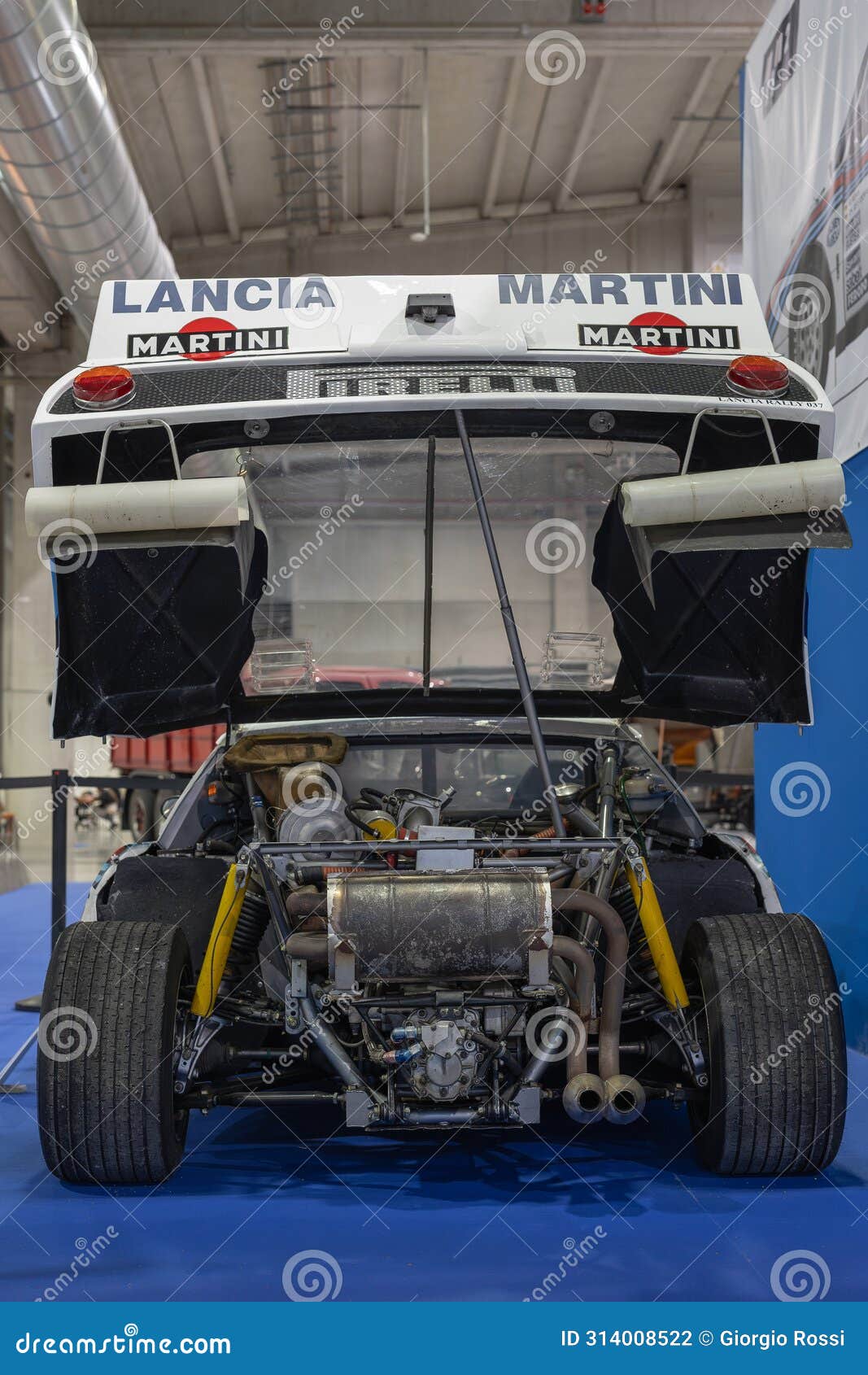 Lancia 037 Group B, Italian Rally Car Produced in 1982 Editorial ...