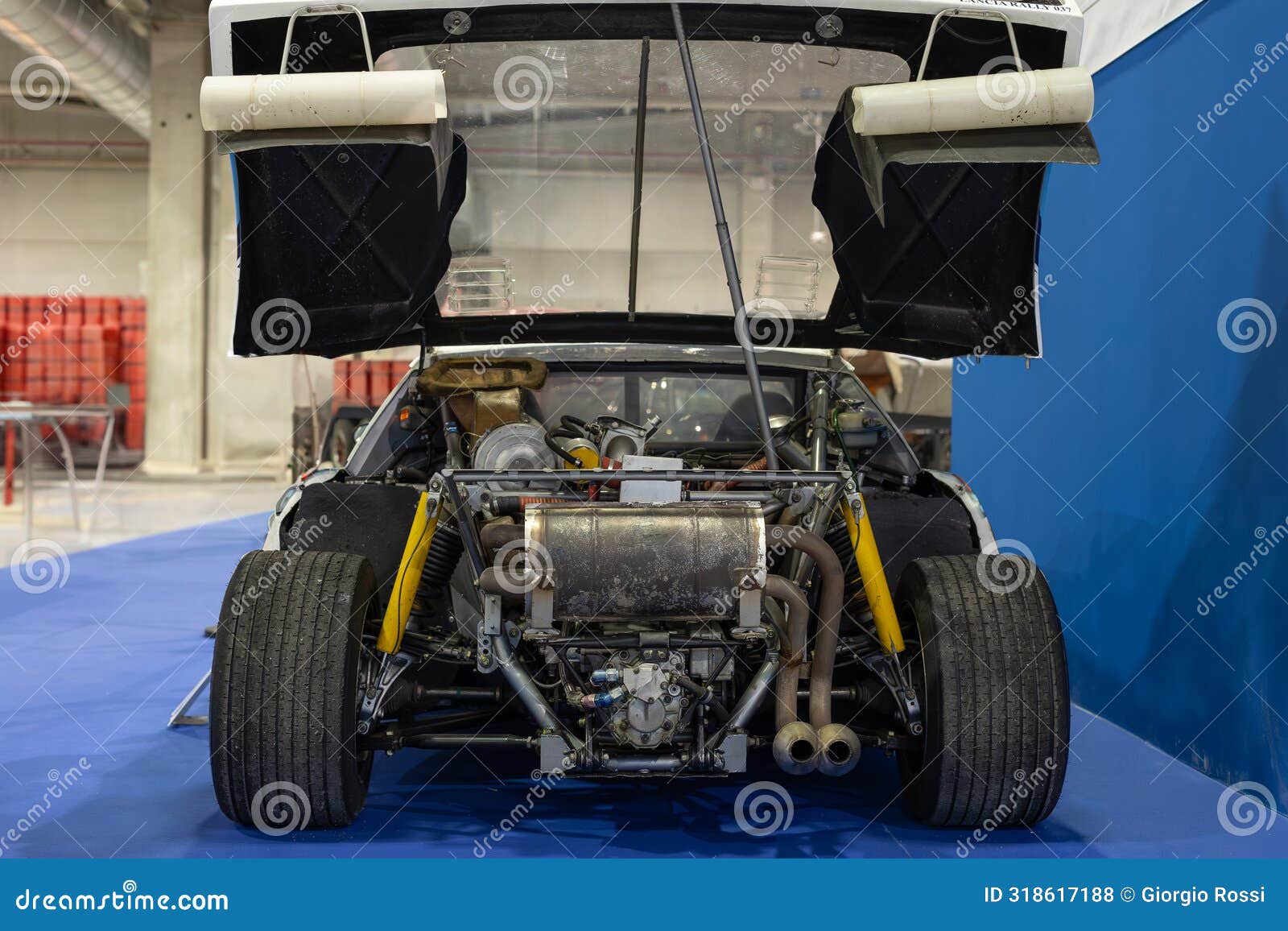 Lancia 037 Group B, Italian Rally Car Produced in 1982 Editorial Stock ...