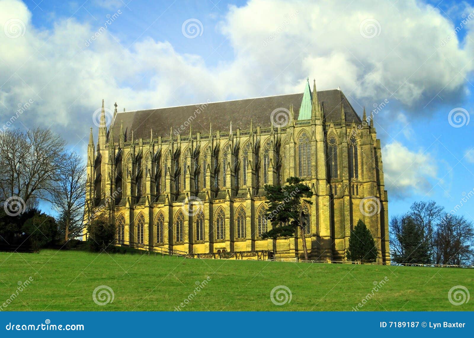 Lancing school chapel stock image. Image of belfry, historical - 7189187