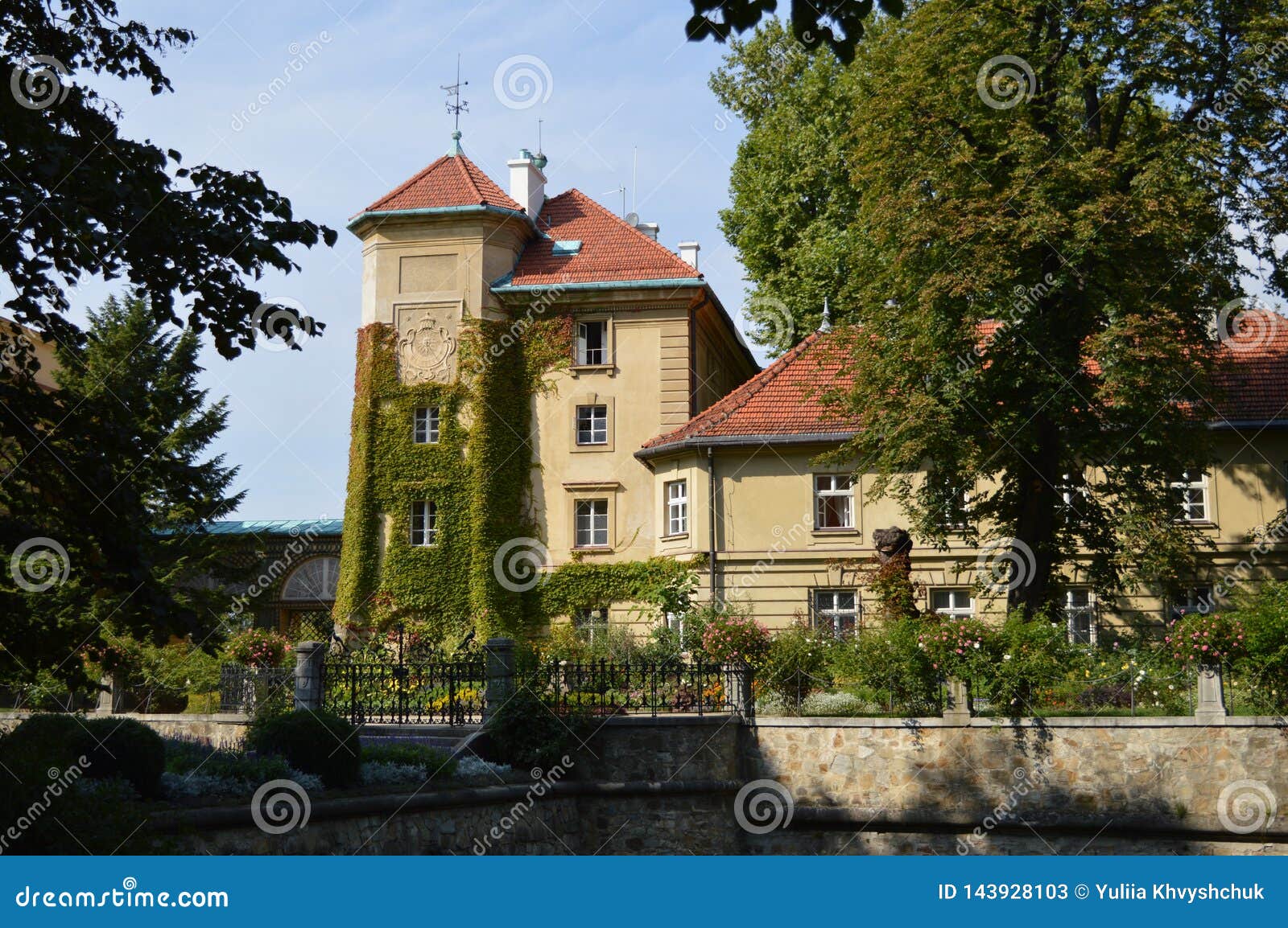 Lancut Castle, Poland. stock image. Image of green, destination - 143928103