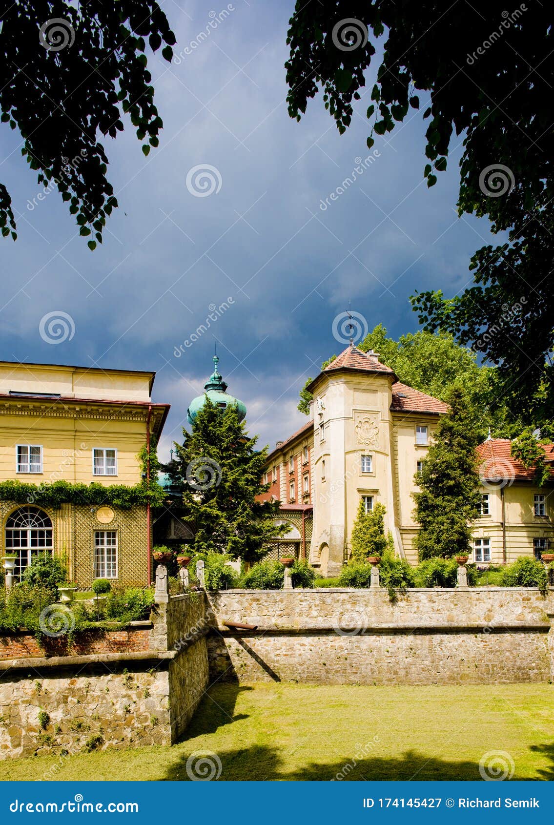 Lancut Castle, Poland stock image. Image of castle, historic - 174145427