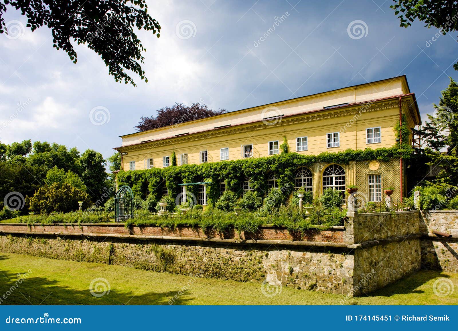 Lancut Castle, Poland stock image. Image of historic - 174145451