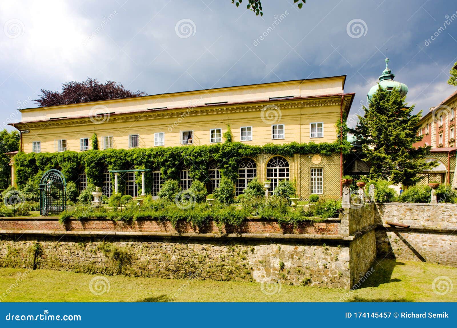 Lancut Castle, Poland stock image. Image of travel, garden - 174145457