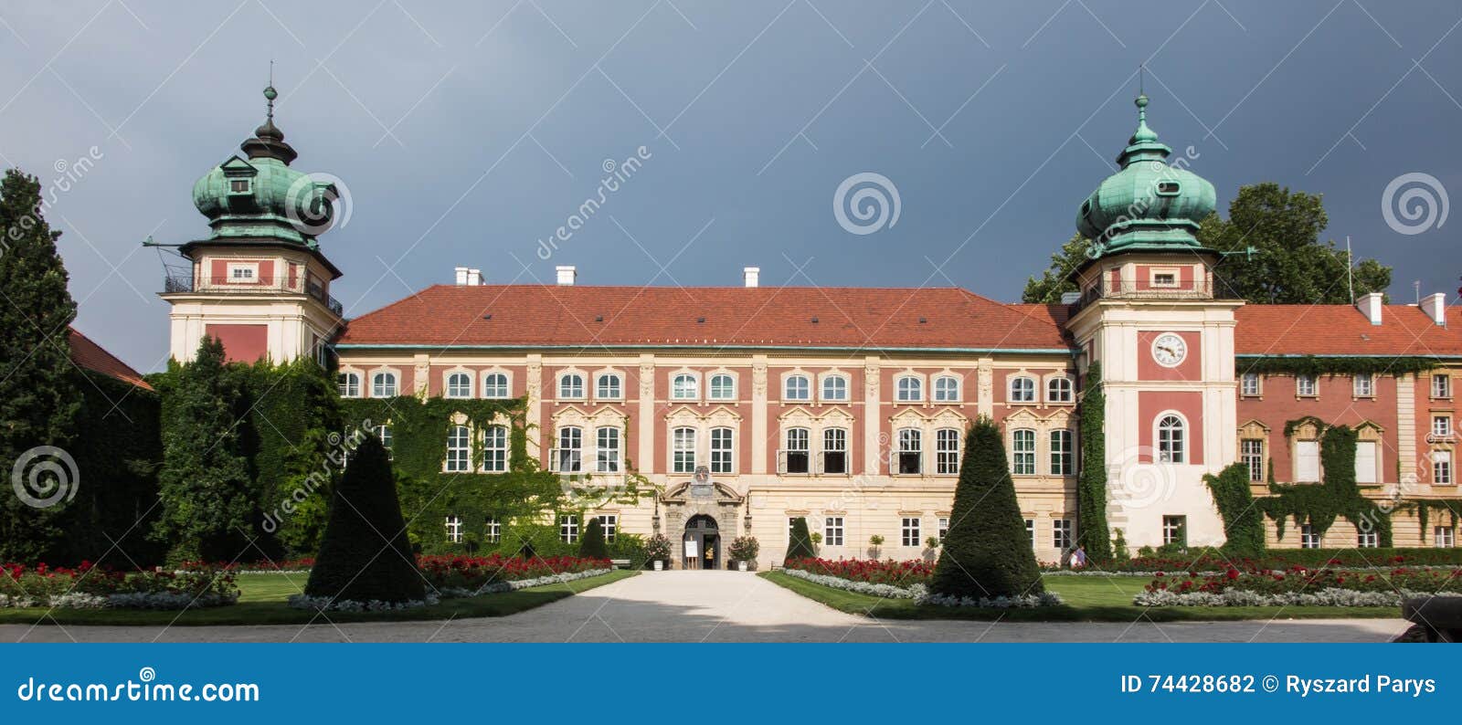 Lancut Castle, Poland. Historical Old Palace Stock Photo - Image of ...