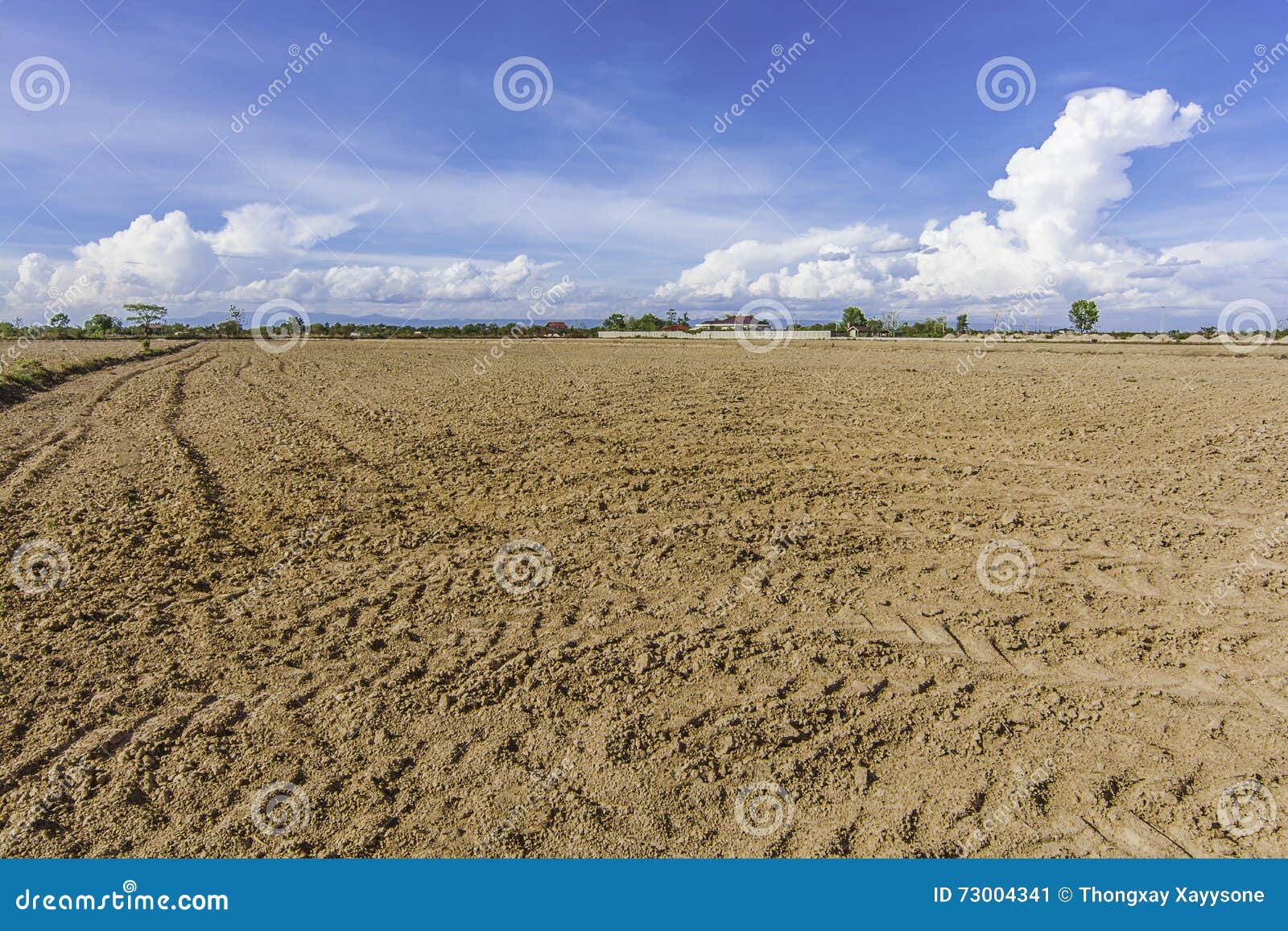 Land Area Soil Adjustment and Reclamation Project Stock Image - Image ...