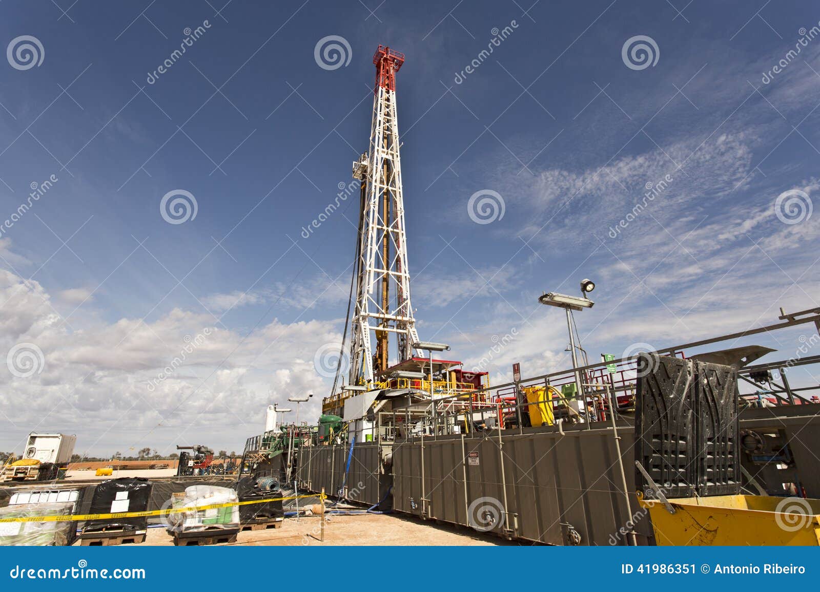 Land Drilling Rig Views stock image. Image of derrick - 41986351