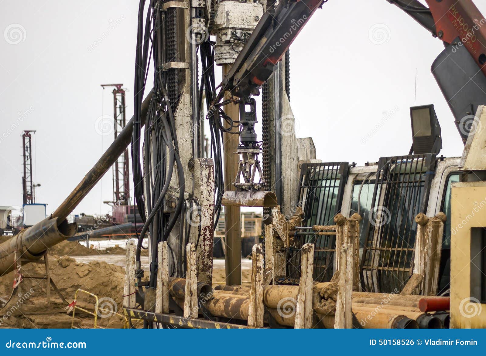 Land drilling rig stock photo. Image of southern, drilling - 50158526
