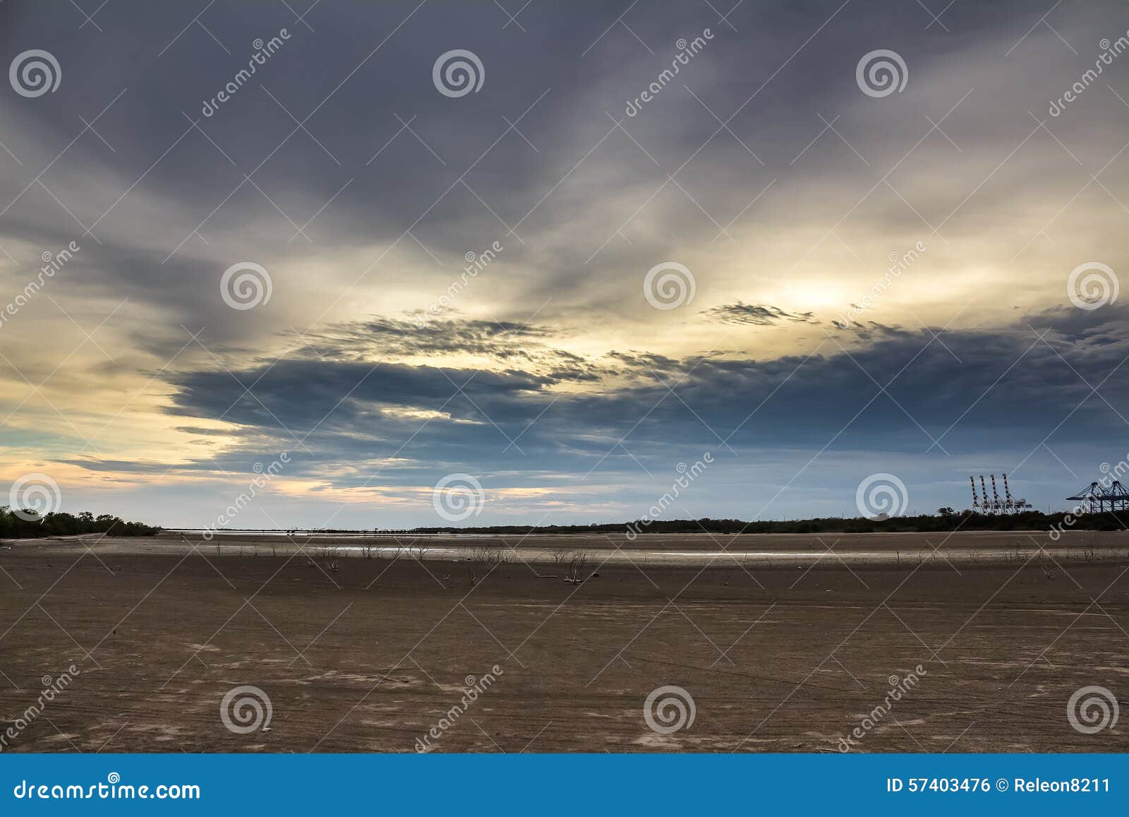 Land with Dry and Cracked Ground. Desert Stock Photo - Image of ...