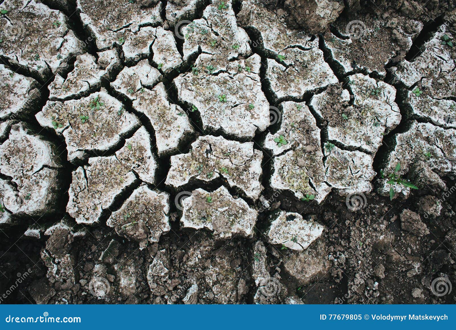 Land with Dry and Cracked Ground. Desert Stock Image - Image of damage ...