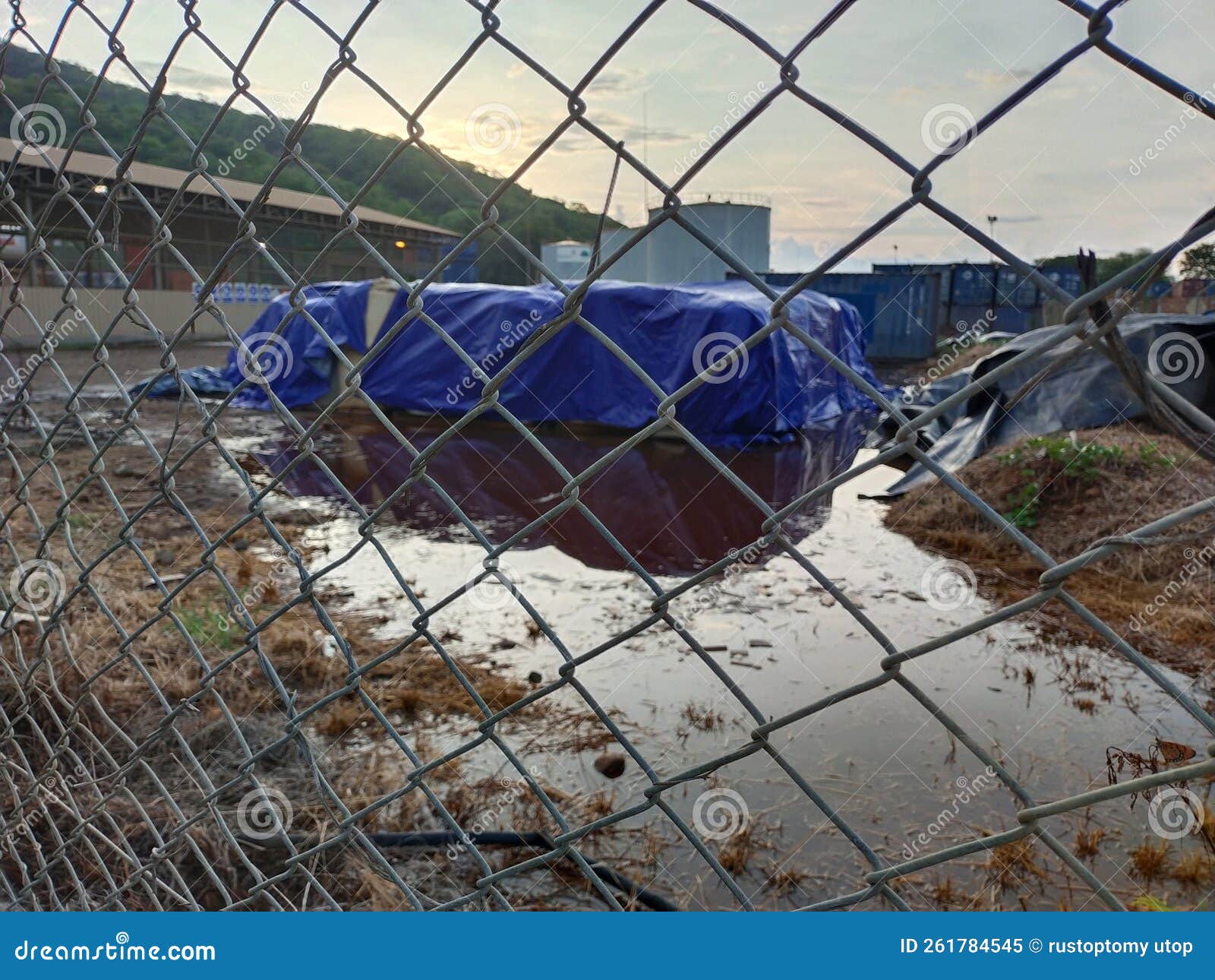 Land Environment Contaminated Stock Image - Image of water, disposal ...