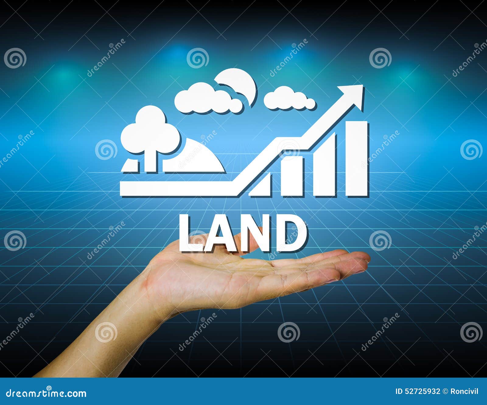 Land stock photo. Image of concept, growth, finance, estate - 52725932