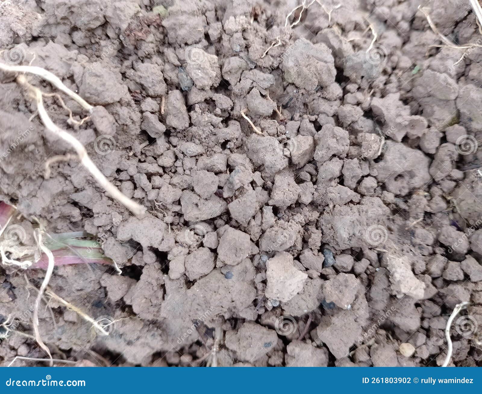 This is Land that Has Been Loosened Stock Photo - Image of wall ...