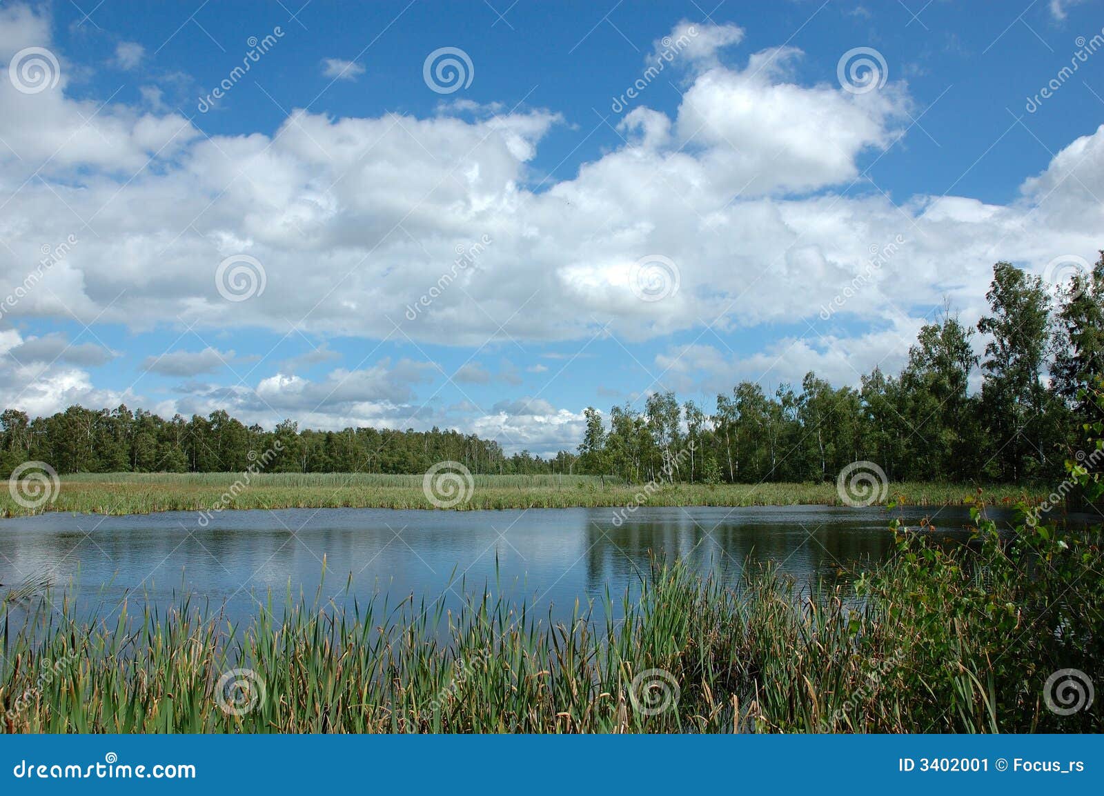 Land and lake stock image. Image of atmosphere, countryside - 3402001