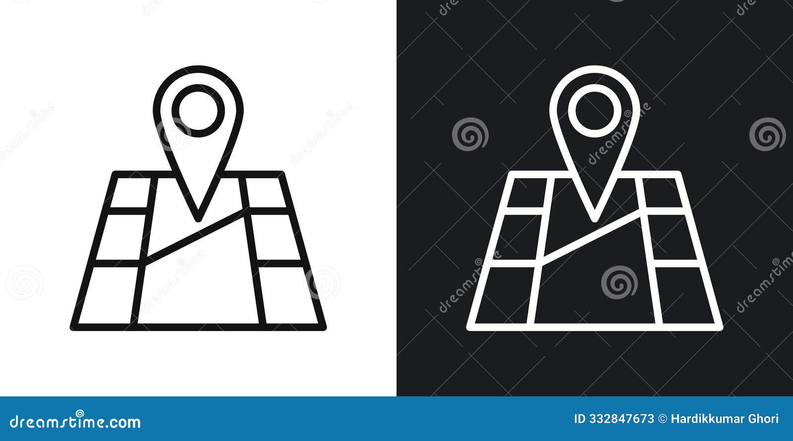 Land-layer-location icon stock illustration. Illustration of treasure ...