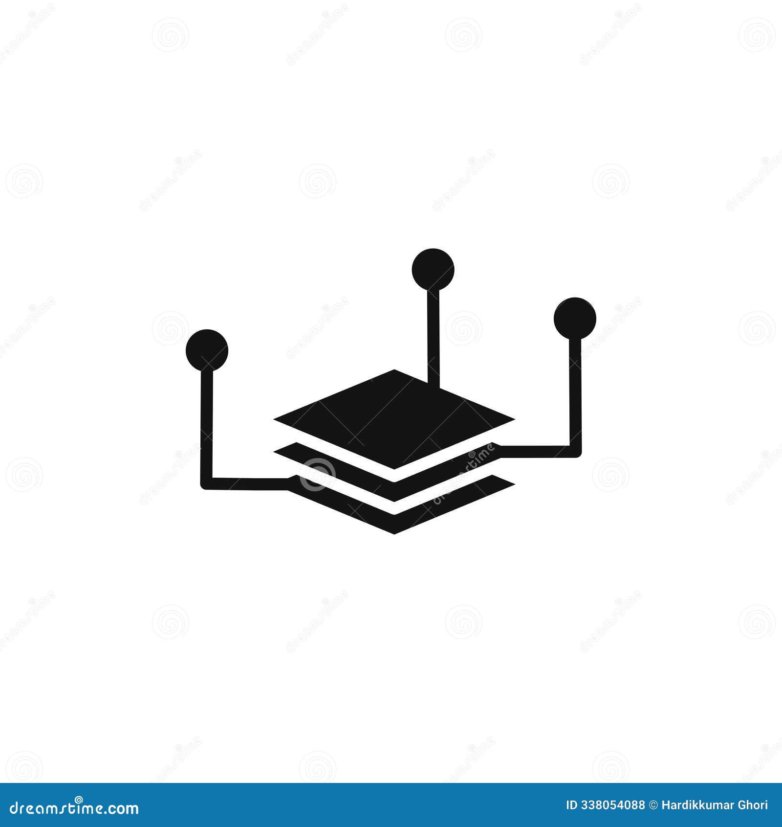 Layers Icon Isolated On White Background From Collection. Layers Icon ...