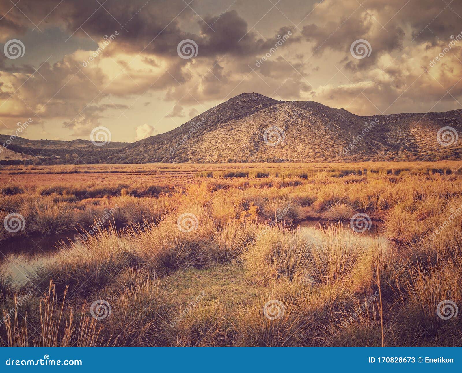 Land and mountains stock image. Image of wild, land - 170828673