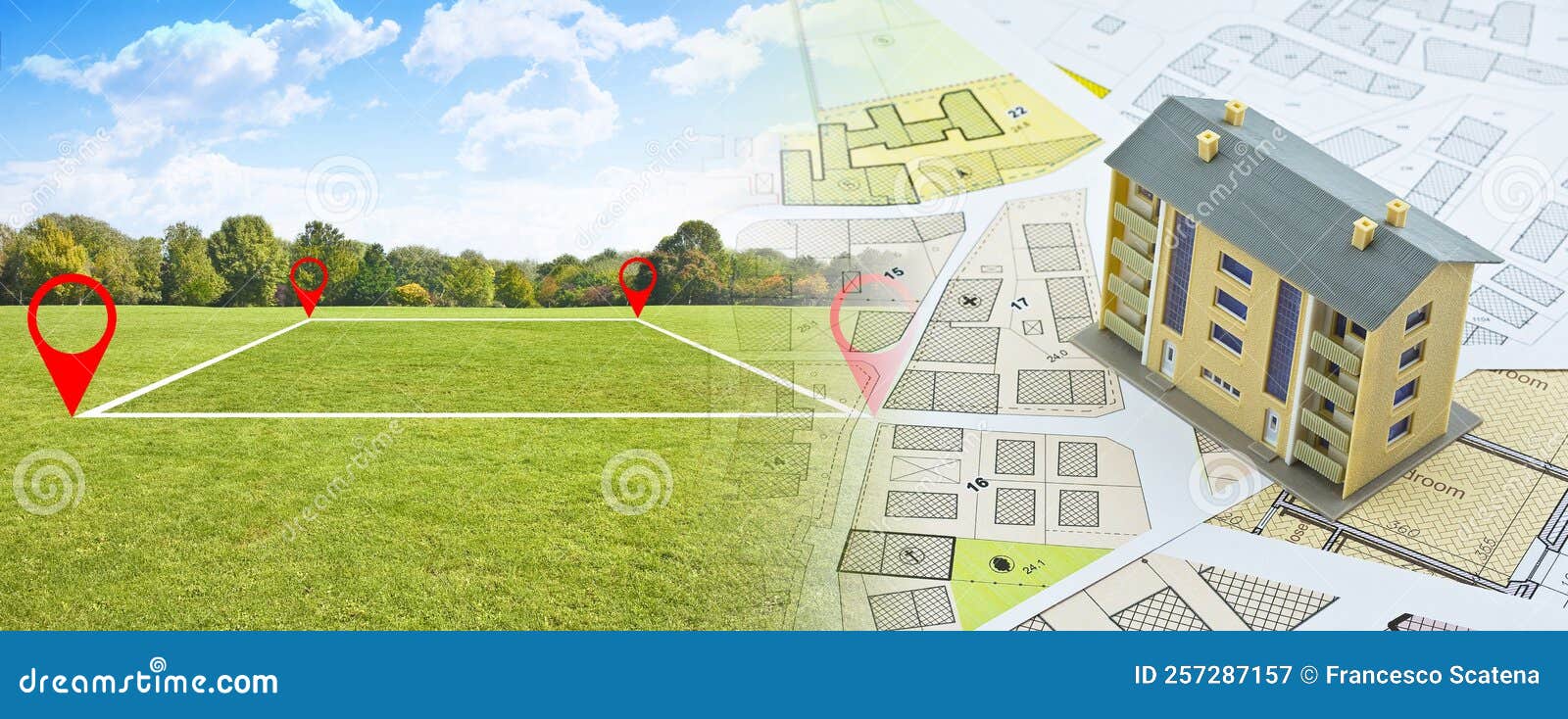 Land Plot Management - Real Estate Concept with a Vacant Land for ...