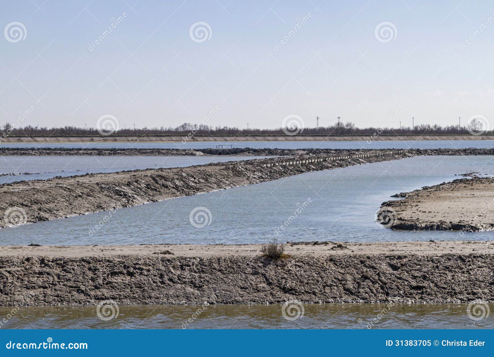 Land reclamation stock image. Image of land, inland, dikes - 31383705