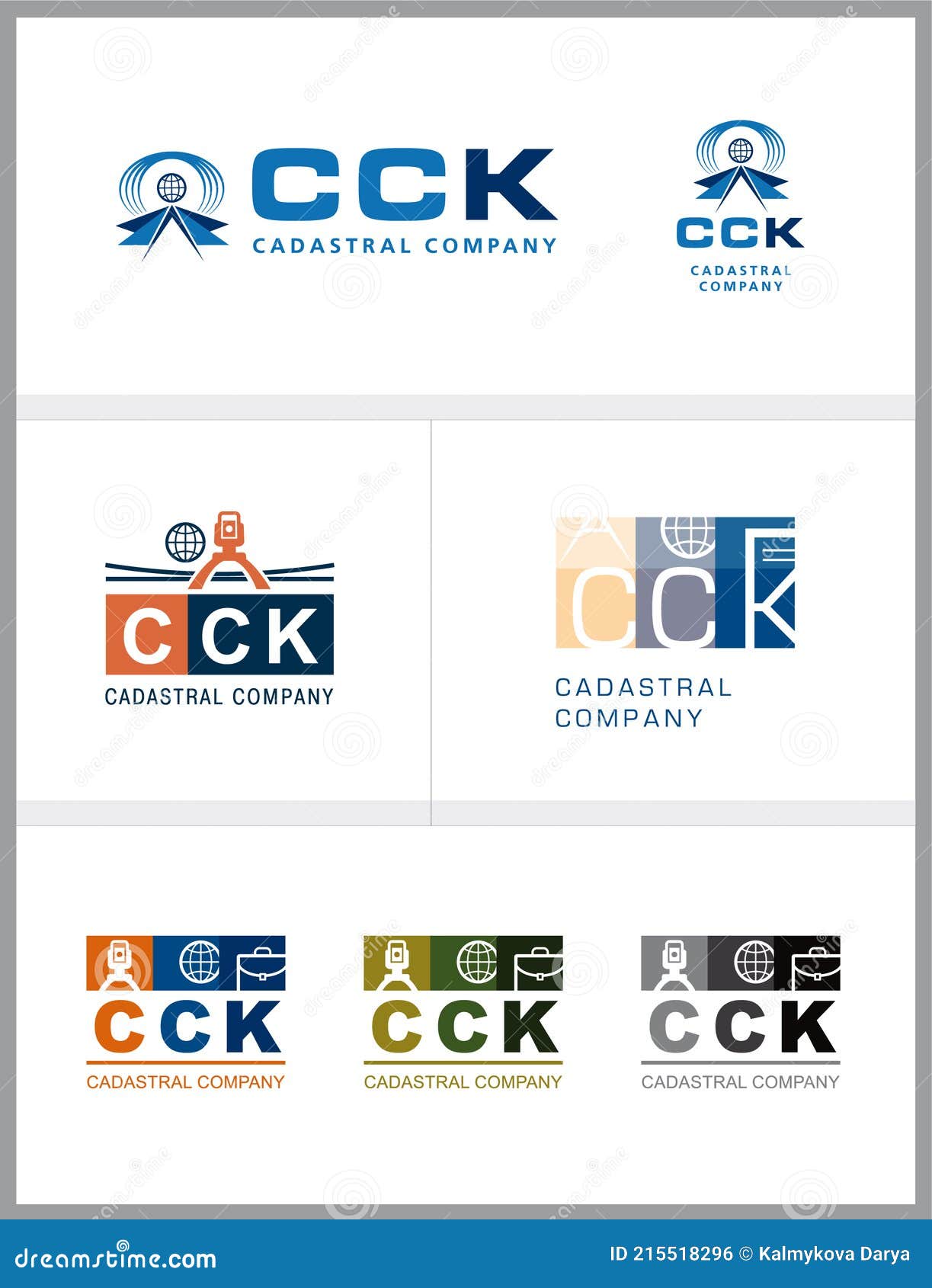 Land Registry Company. Vector Illustration, Logo, Part 2 Stock Vector ...