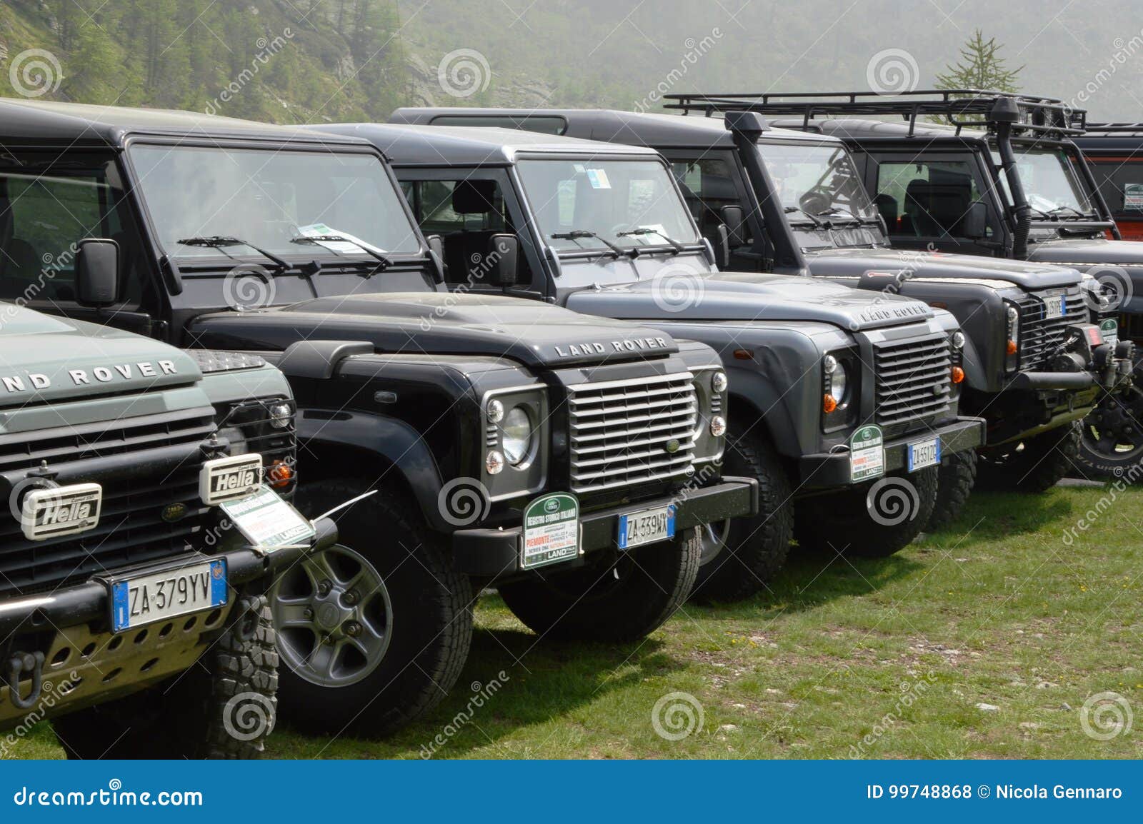Land Rover Defender editorial stock photo. Image of road - 99748868