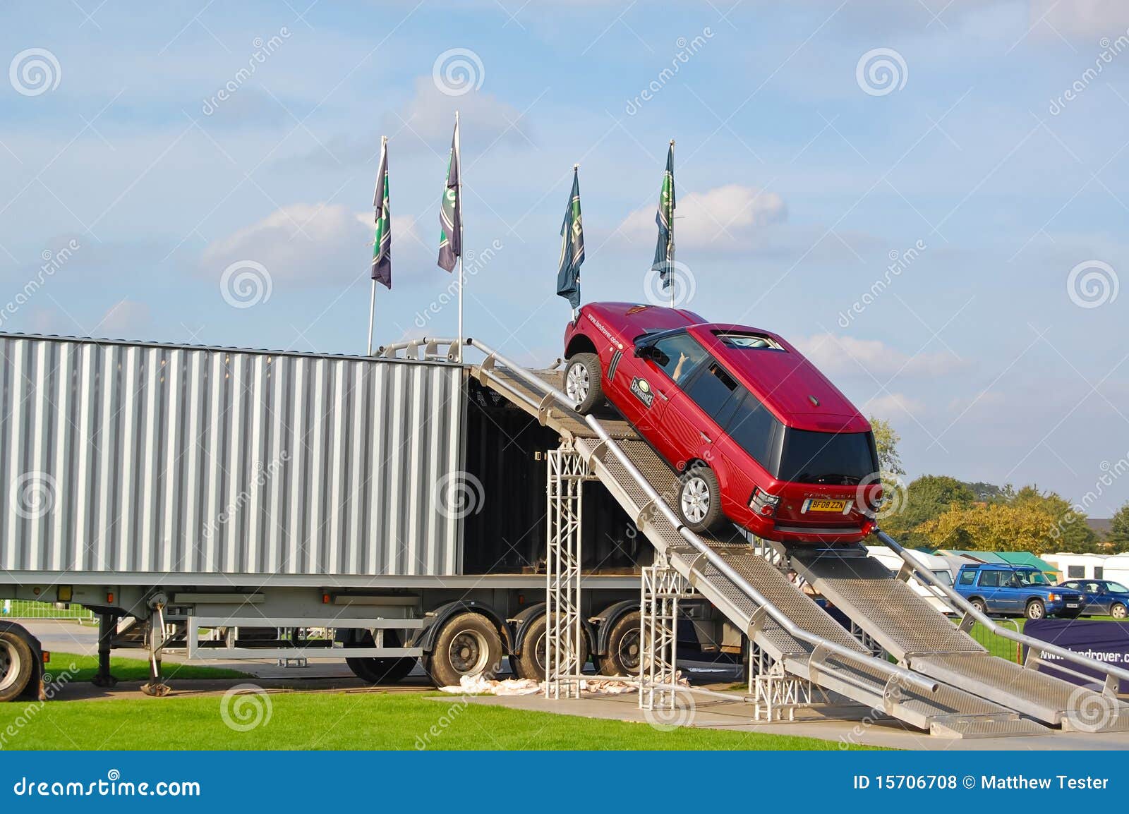 Land Rover Experience Terrapod Obstacle Course Editorial Stock Photo ...