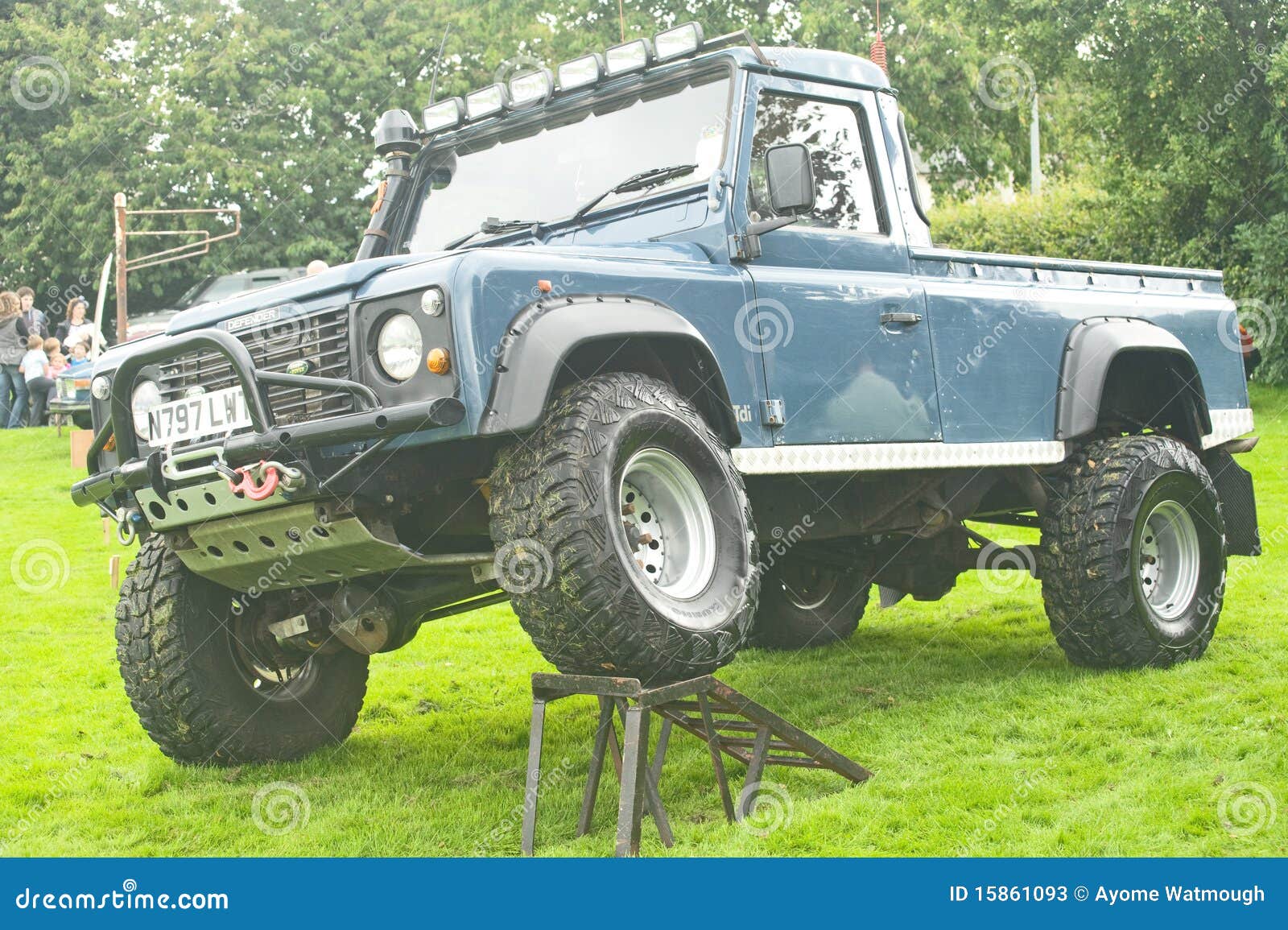 Land Rover Modificada En Fortrose. Foto de archivo editorial - Imagen ...
