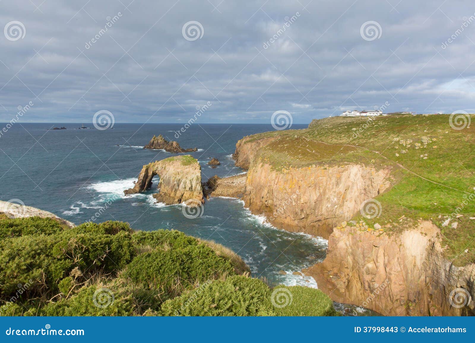 Land`s End Cornwall England UK Stock Image - Image of cornish, nature ...