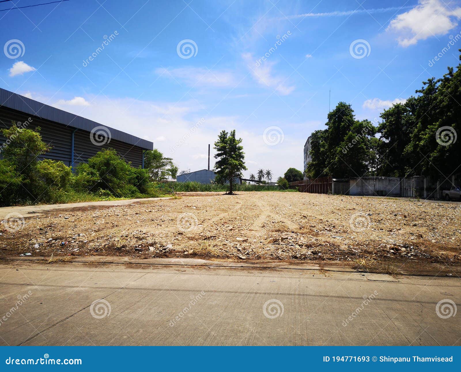 Land for Sale Concept. Landscape of Empty Land Plot for Development ... Land for Sale Concept. Landscape of Empty Land Plot for Development ...