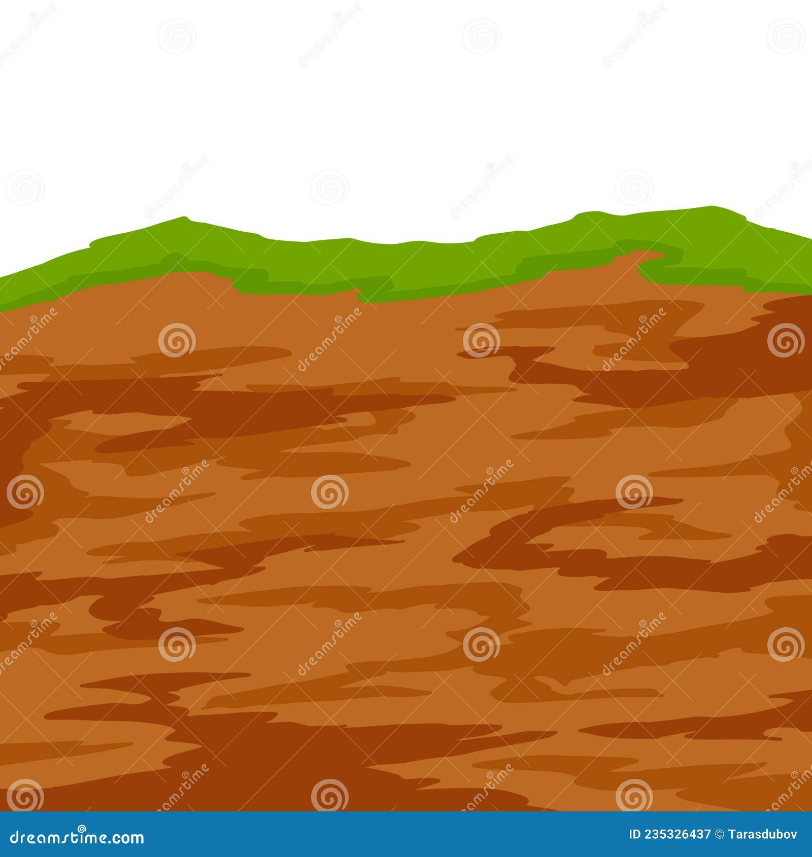 Land in the Section. Underground Background. Geological Layer Stock ...