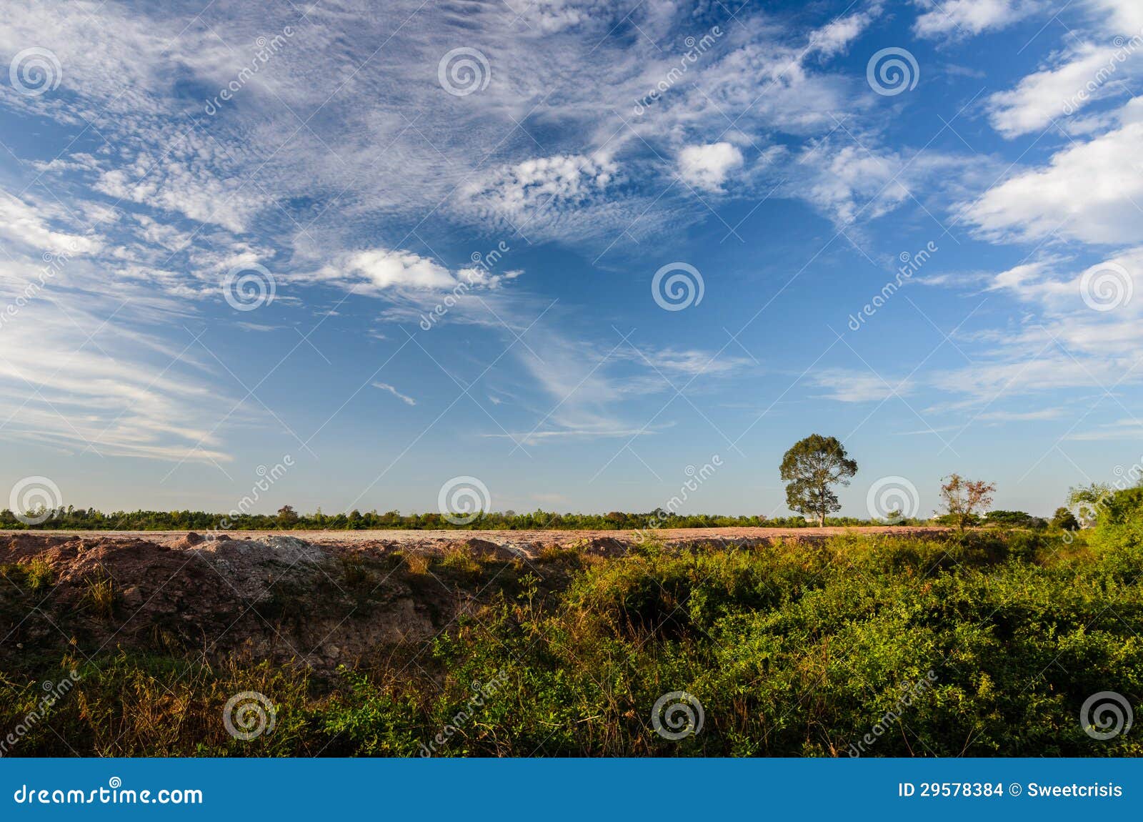Land and sky stock photo. Image of cloud, ecology, countryside - 29578384