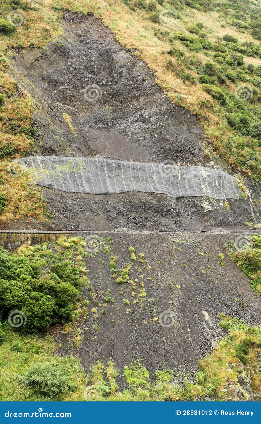 Land Slide stock photo. Image of dangerous, erosion, rocks - 28581012