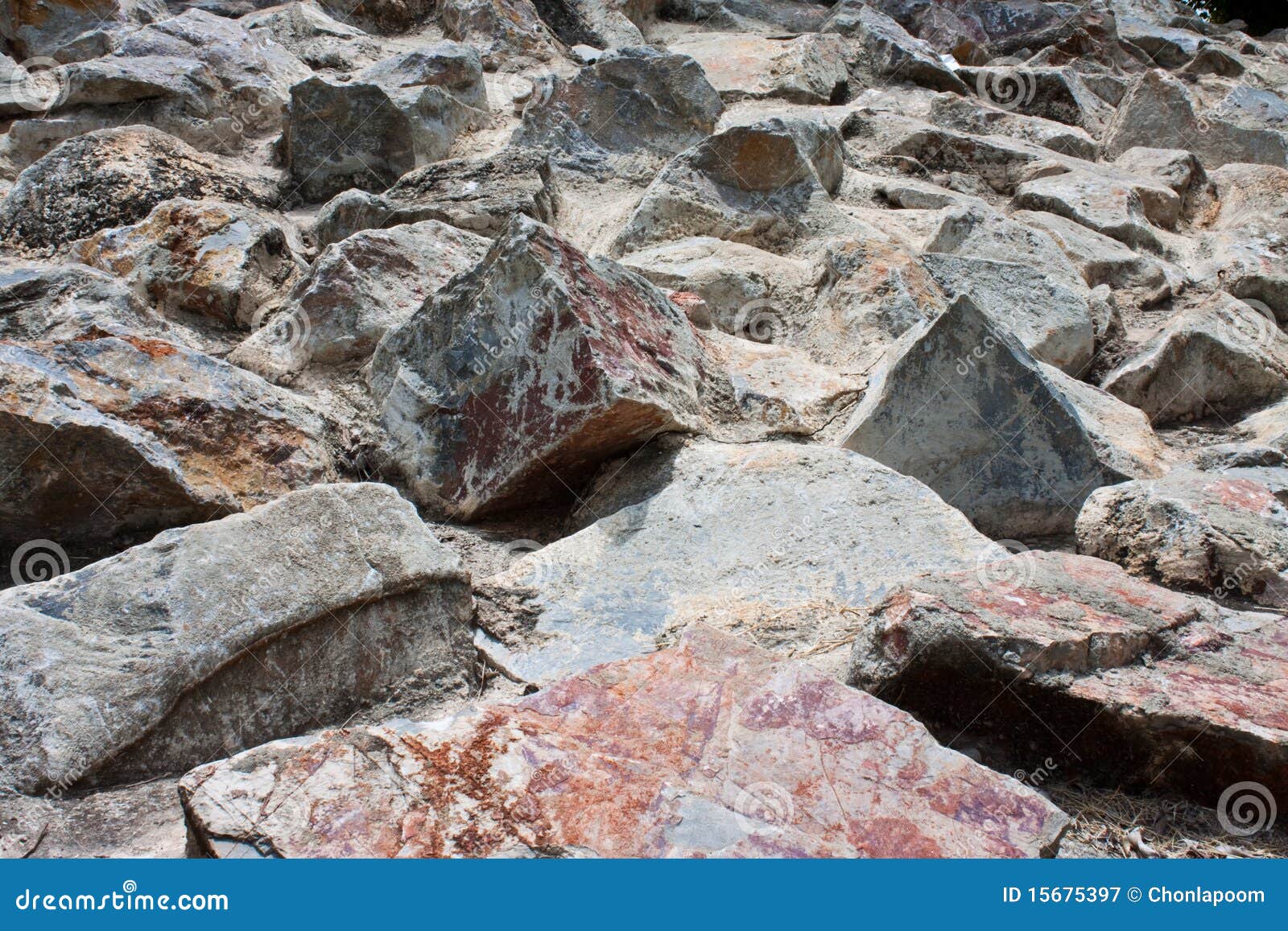 Land of a stone stock image. Image of decoration, brown - 15675397