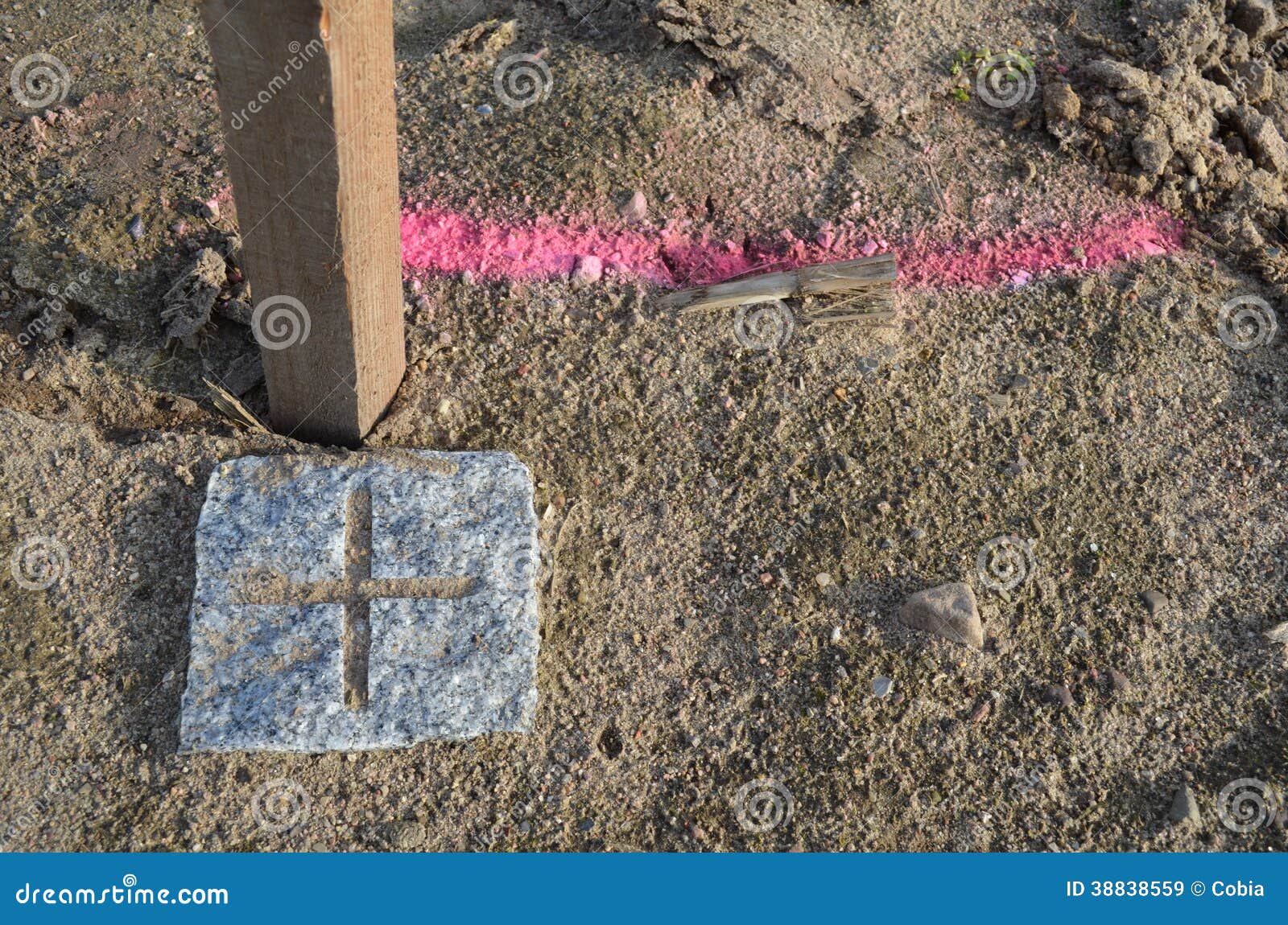 Land survey stock image. Image of area, line, colour - 38838559