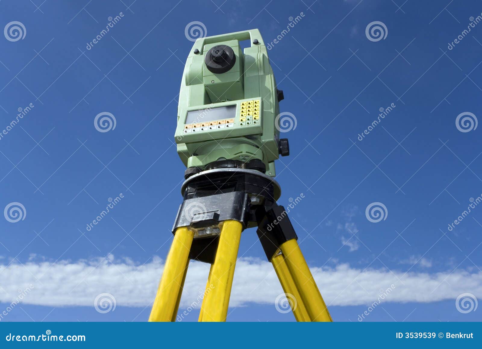 Land Surveying stock image. Image of construction, instrument - 3539539