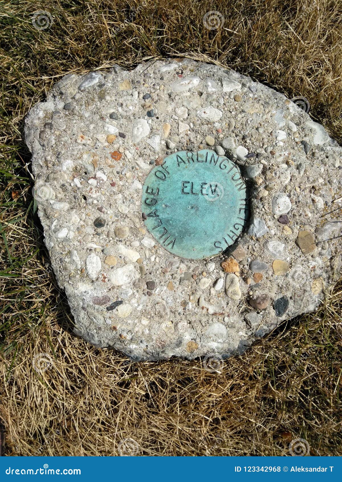 Land surveyor bench mark stock photo. Image of surveyor - 123342968