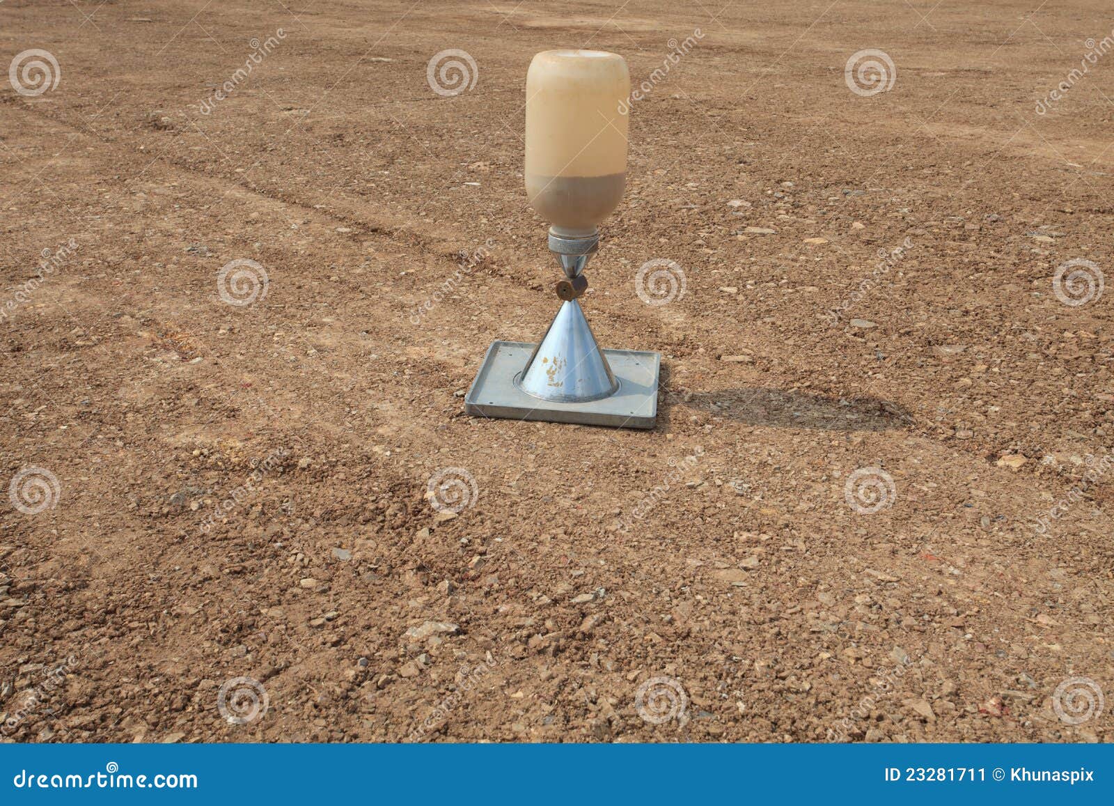 Land Test Befor Building Construction Stock Image - Image of land ...