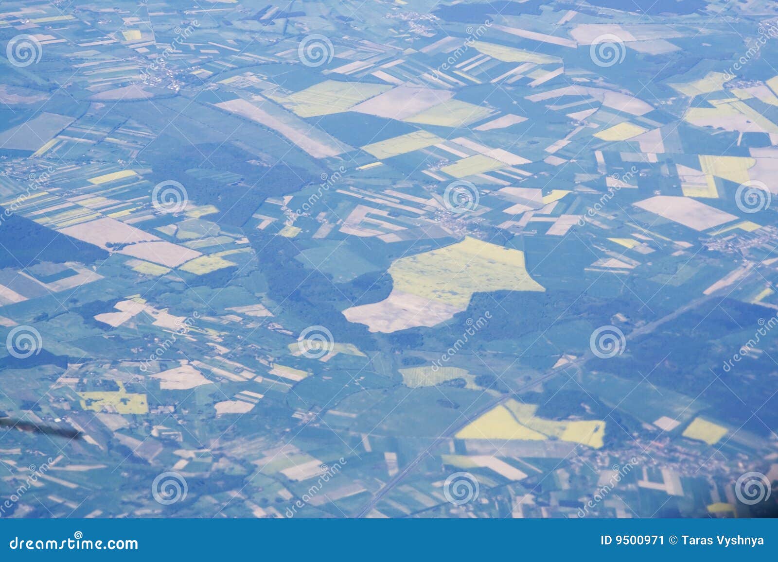 Land top view stock image. Image of meadow, house, agriculture - 9500971