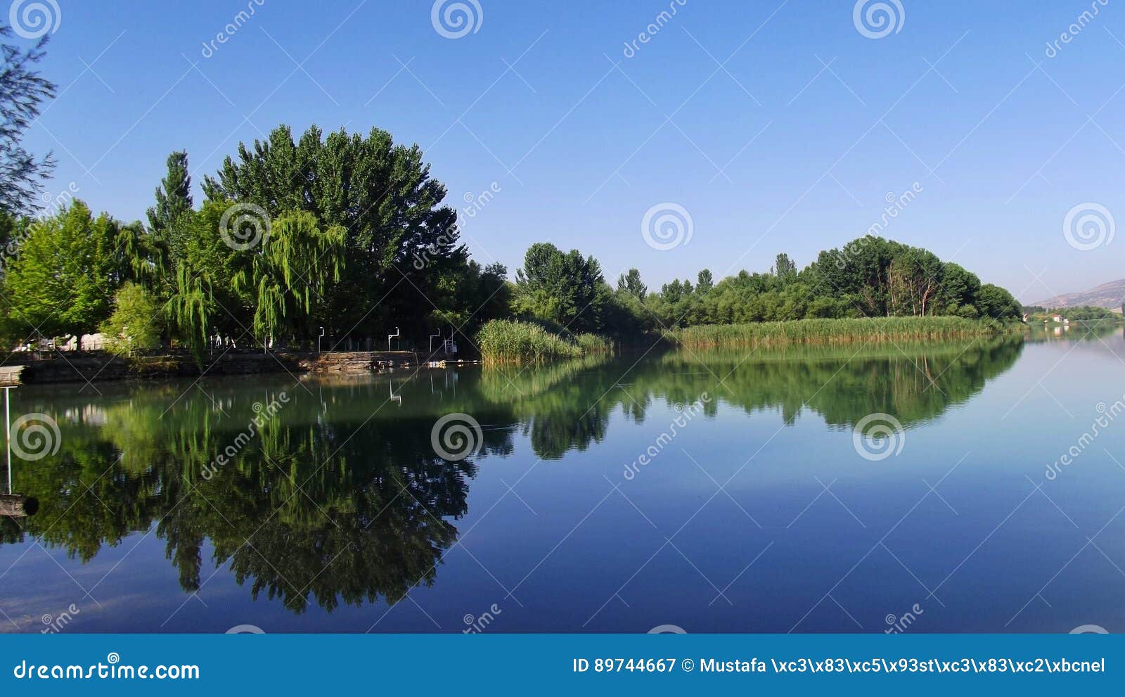 Landescape stock image. Image of reservoir, waterway - 89744667