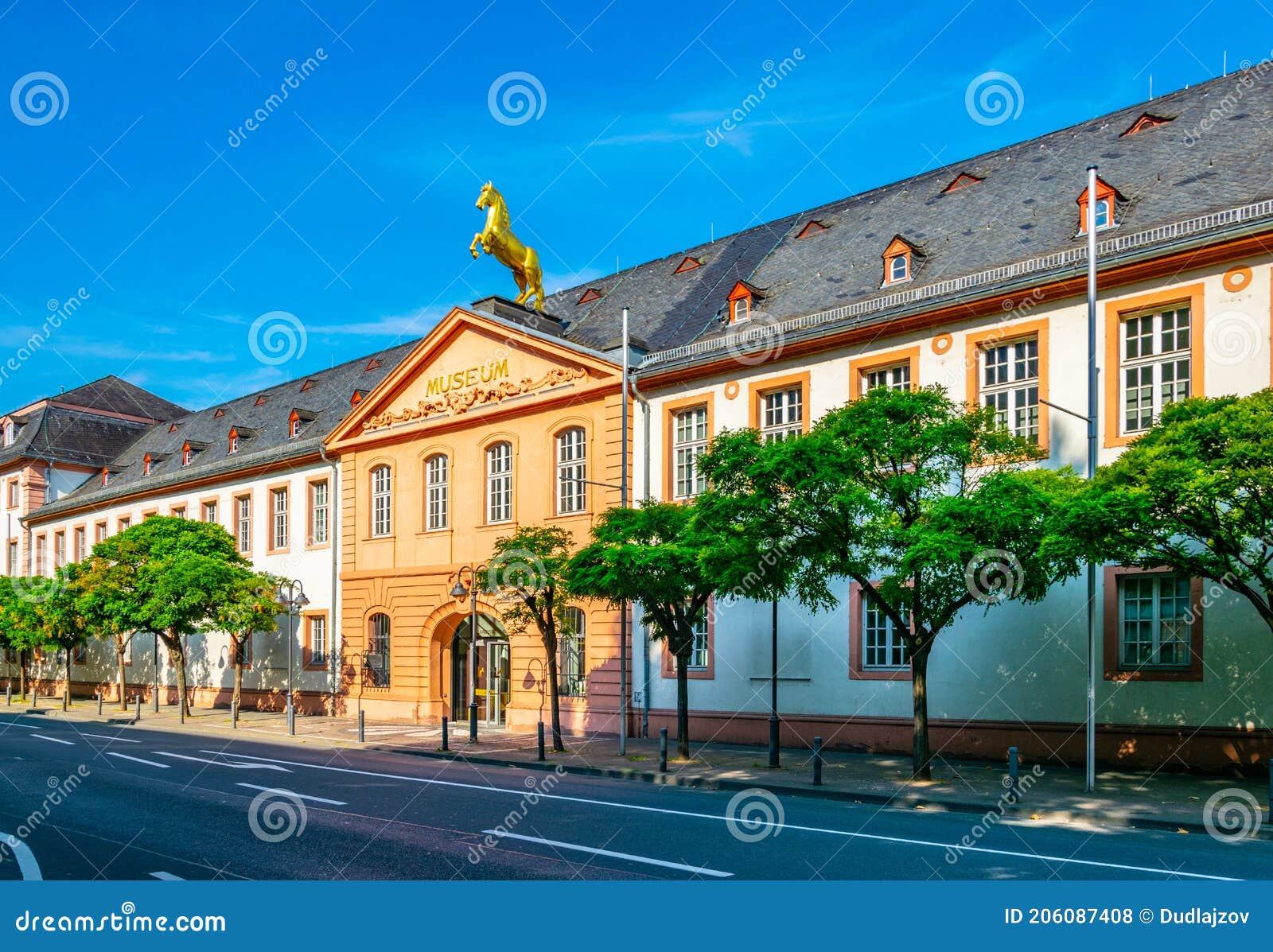 Landesmuseum in Mainz, Germany Editorial Stock Photo - Image of ...